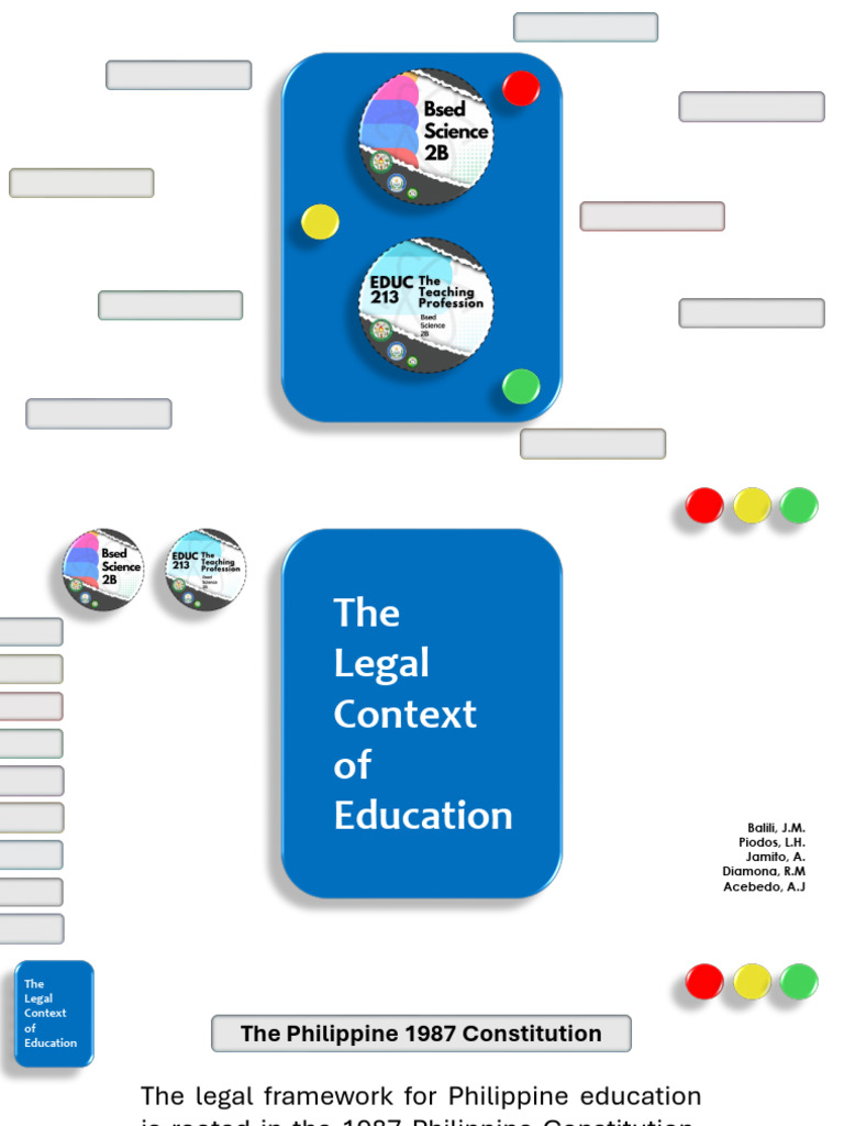 Legal Framework of Philippine Education | PDF | Vocational Education