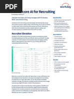 Recruiting Booster Datasheet | PDF | Oracle Corporation | Recruitment