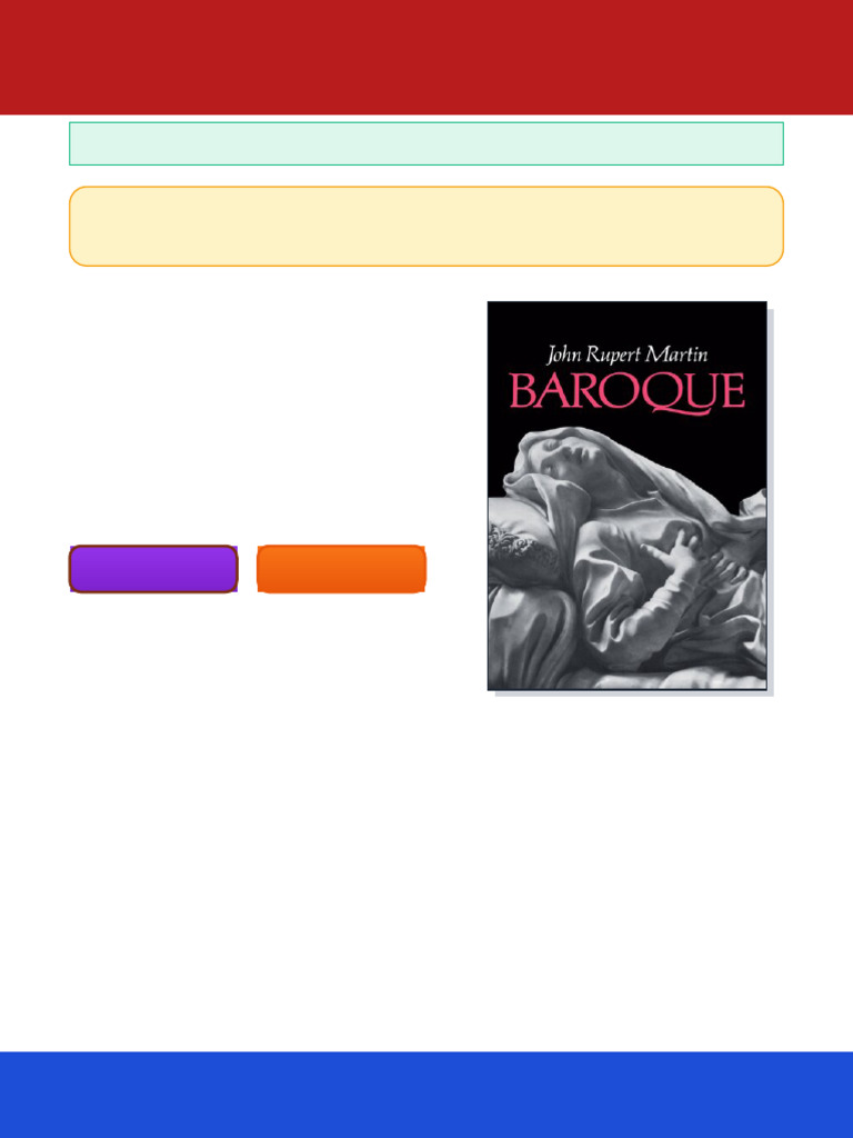 Baroque Icon Editions John Rupert Martin ebook complete compilation ...