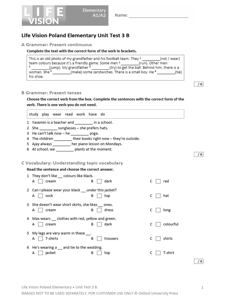 Lif Vis Pol Ele Unit 3b-300dpi | PDF | Fashion | Clothing
