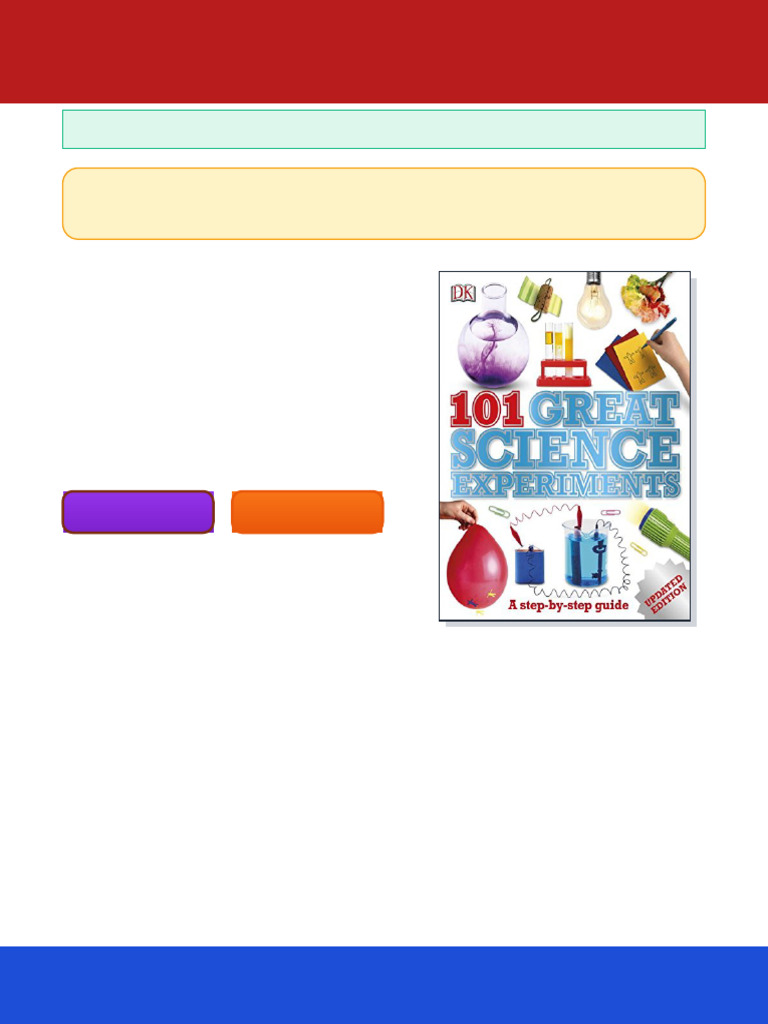 101 Great Science Experiments Neil Ardley ebook editor-approved version ...