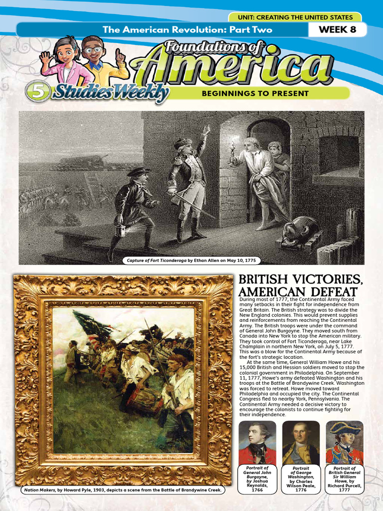 American Revolution: Key Battles and Strategies | PDF | Siege Of ...