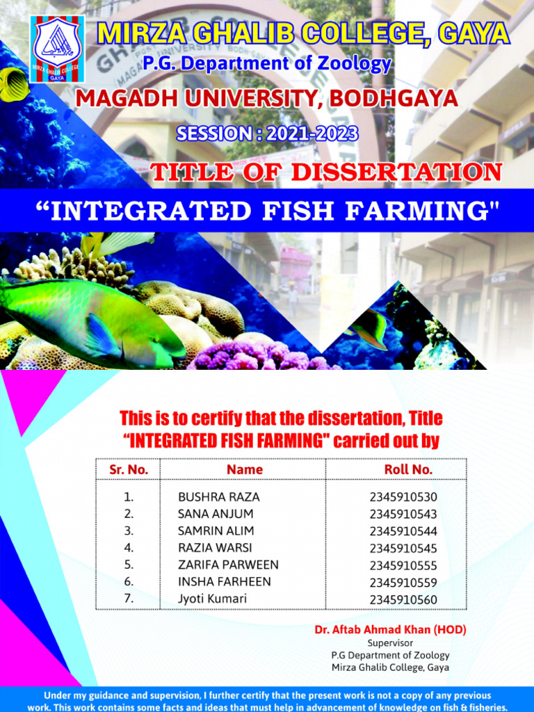 Integrated Fish Farming Overview | PDF | Agriculture | Manure