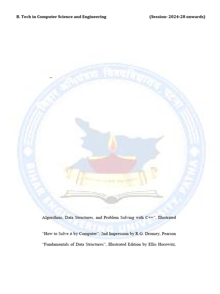 DSA Syllabus | PDF | Applied Mathematics | Theoretical Computer Science