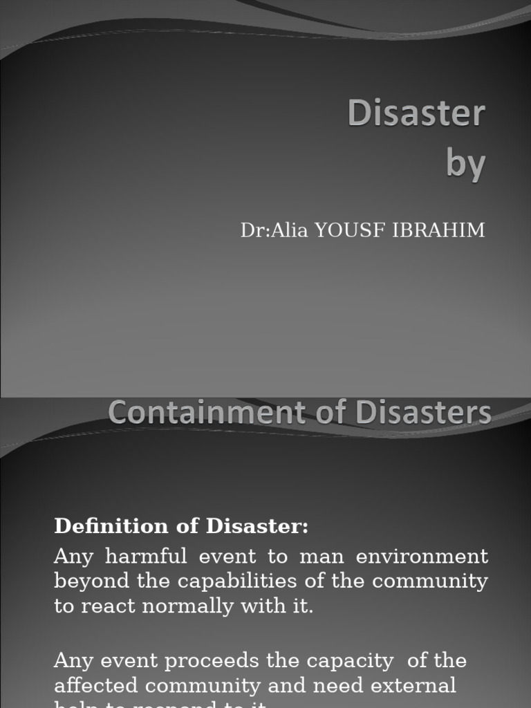 Understanding Disaster Types and Health Impacts | PDF | Epidemics ...