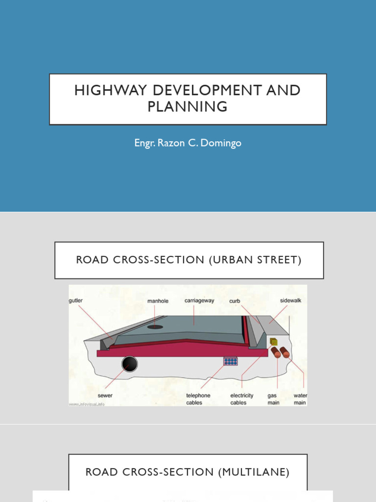Highway Development and Planning | PDF