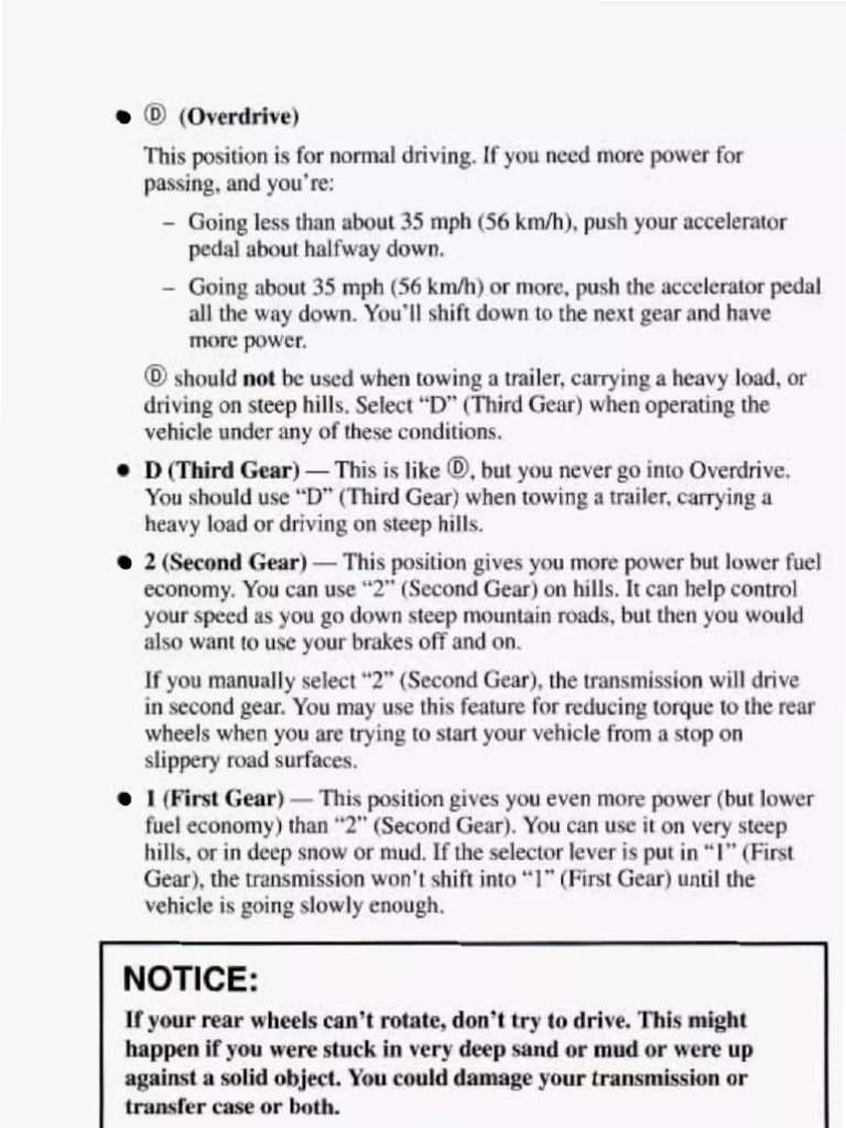 User Manual Chevrolet Astro Passenger (1994) (English - 340 Pages) | PDF