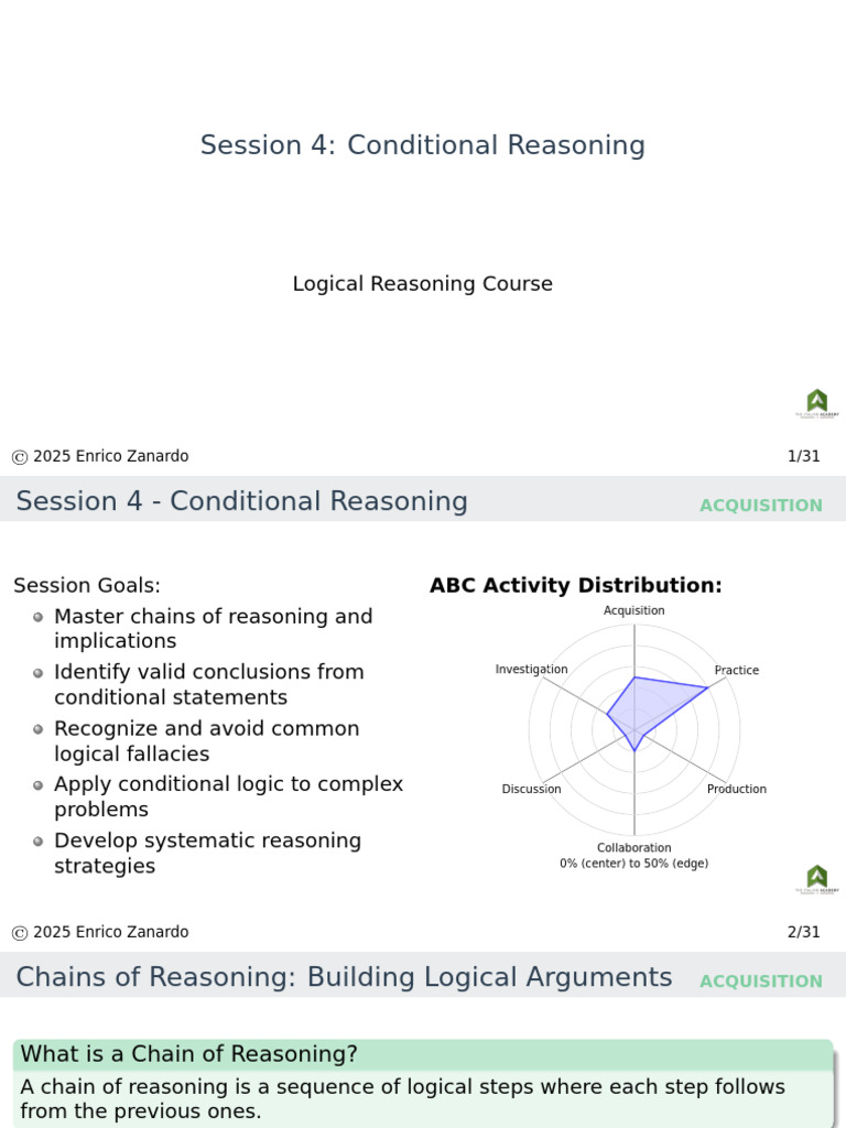 Logic Course s4 | PDF | Inference | Fallacy