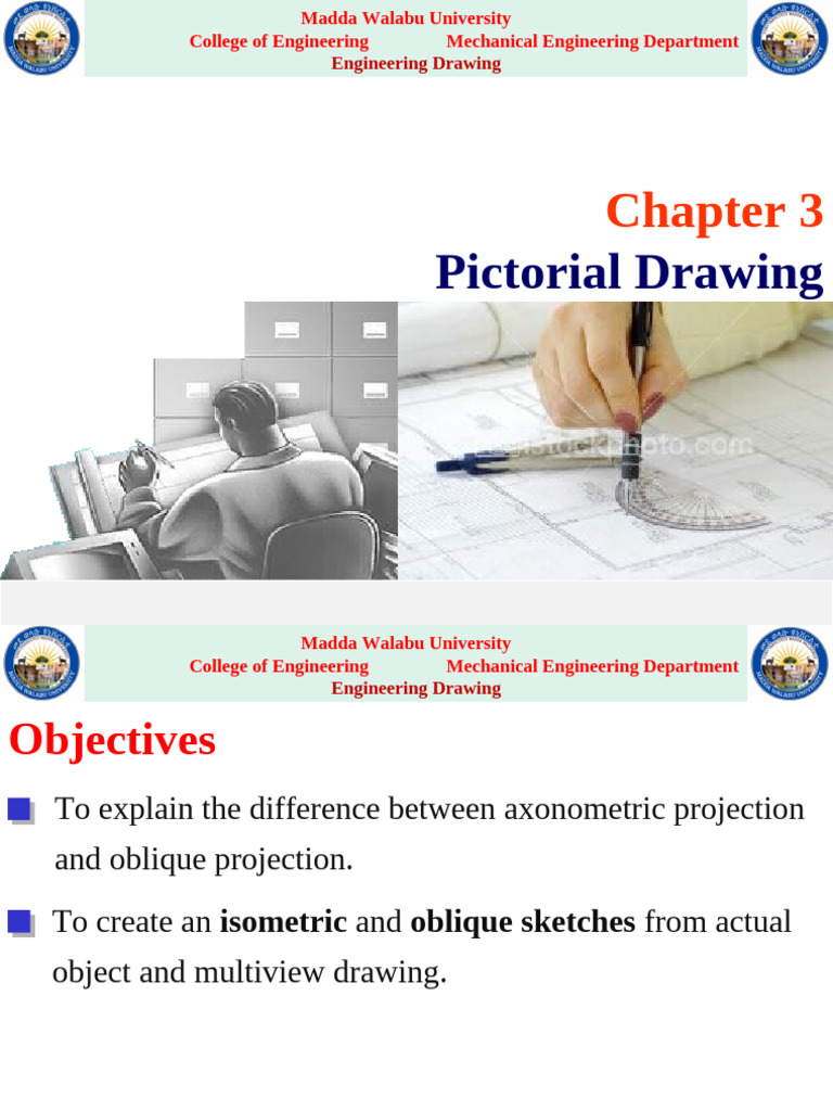Chapter 5- Pictorial Drawing | PDF | Euclid | Technical Drawing