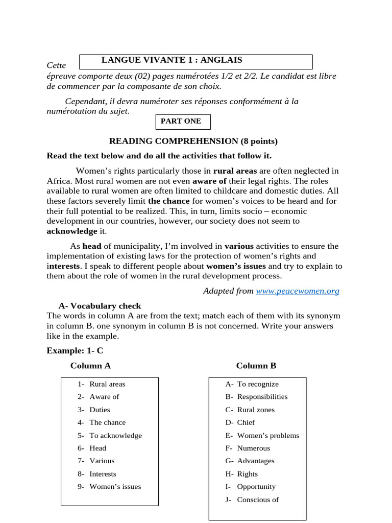 devoir unit 2 lesson 2 | PDF | Learning | Human Communication