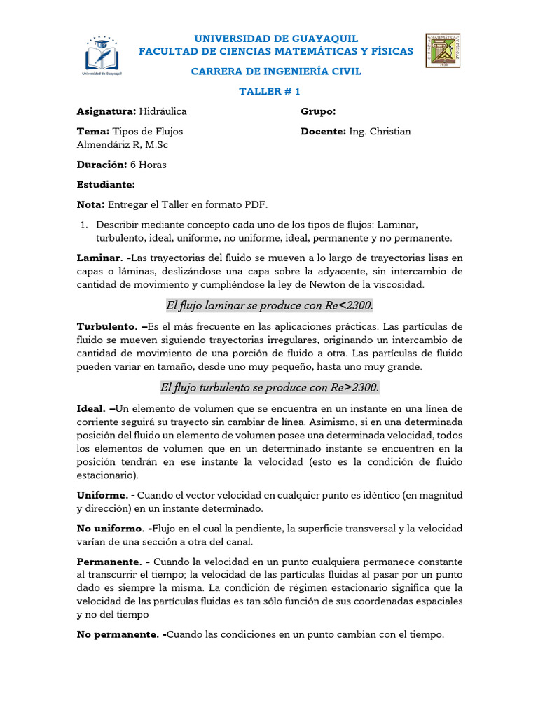 Taller 1 - Medina Viteri Amy | PDF