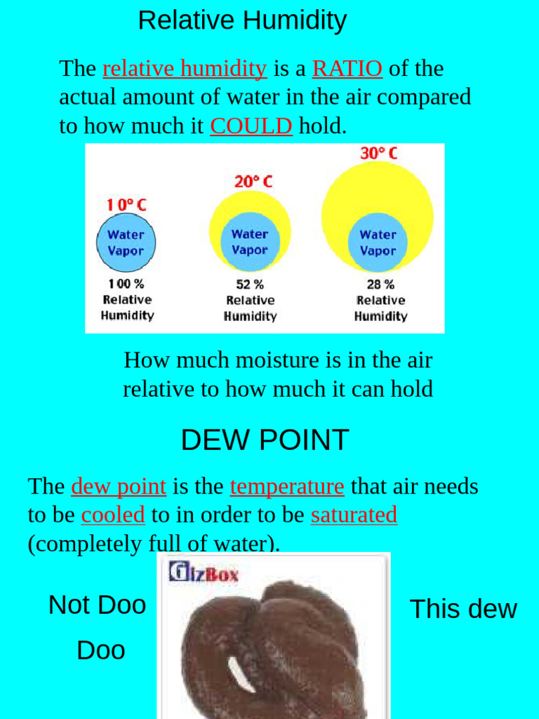 Understanding Dew Point and Humidity | PDF