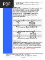 DVT And/or PE Treatment Dosage For Tinzaparin (Innohep®) | PDF | Dose ...