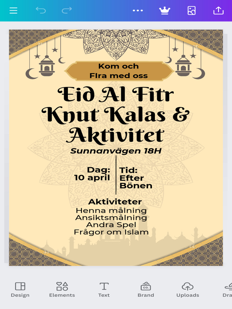 Eid Fest - Poster | PDF