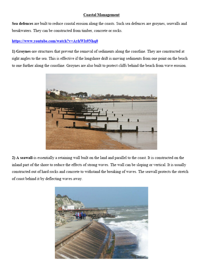 Week 11 (4) Coastal Management Against Wave Erosion | PDF