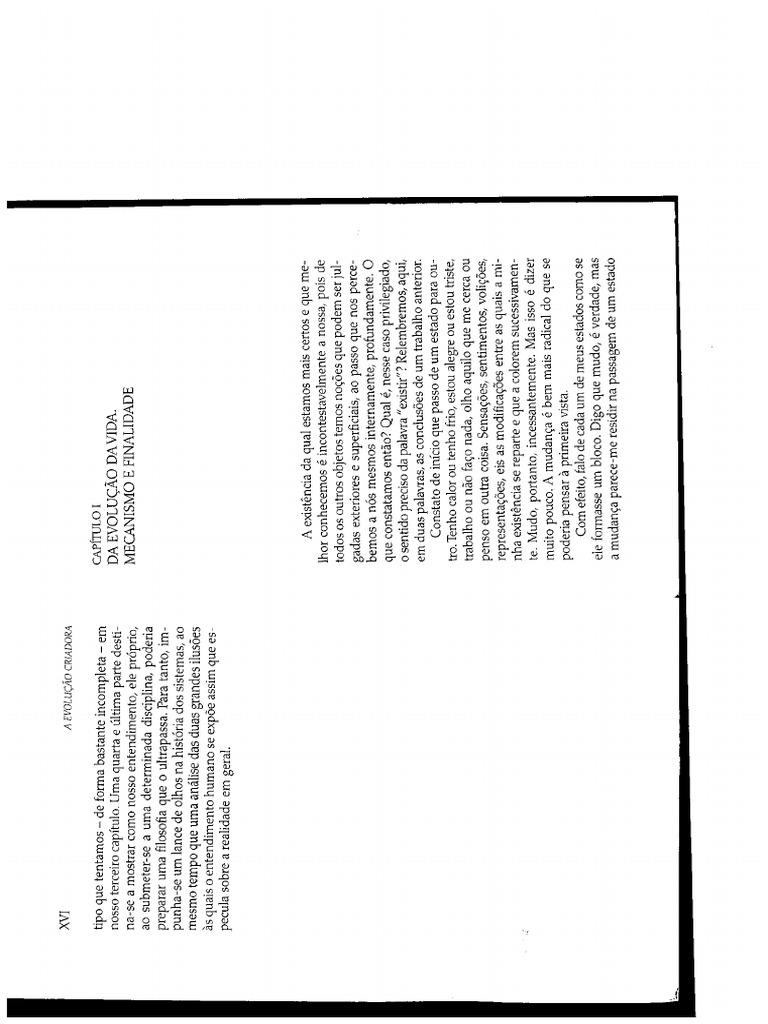 Bergson - Cap. 1 | PDF