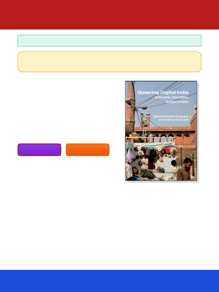Queering Digital India Activisms Identities Subjectivities 1st Edition ...