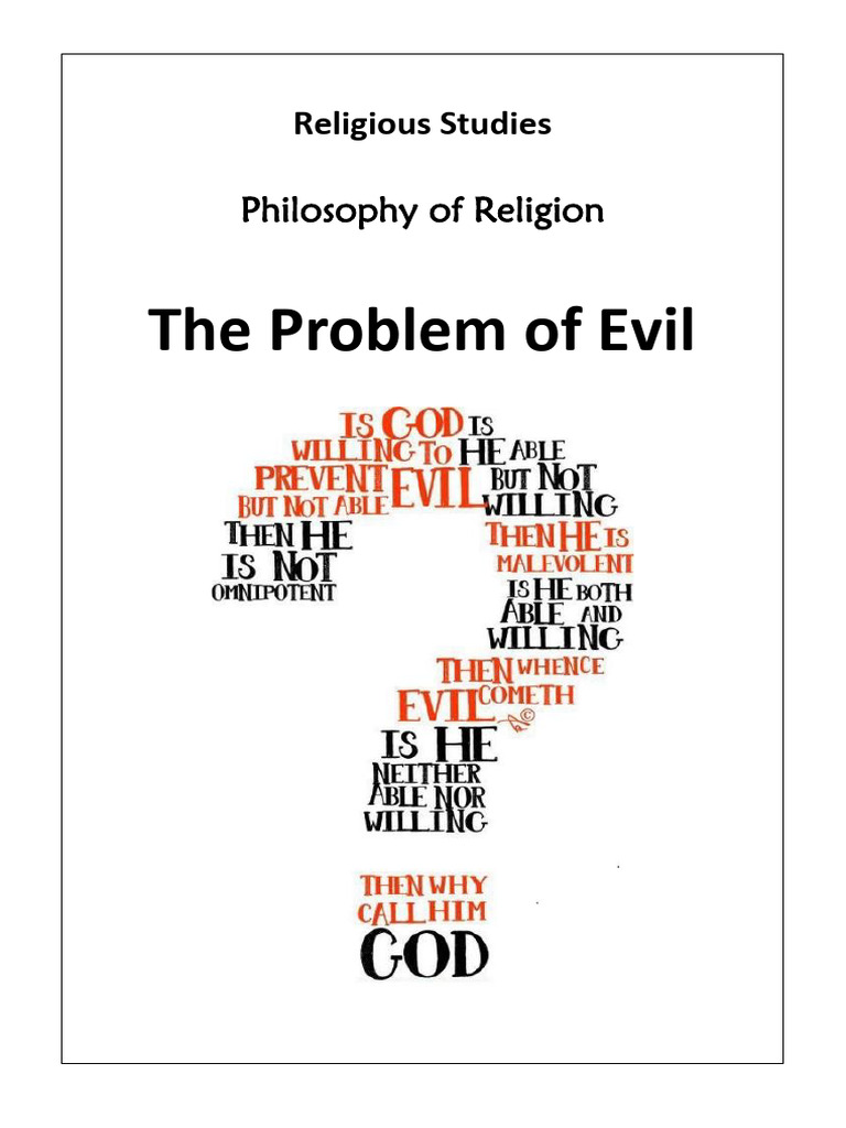 Problem of Evil - Student Booklet - 2025-26 | PDF | Problem Of Evil ...