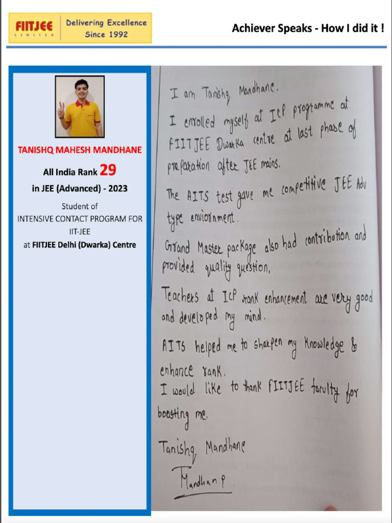 Tanishq Mandhane | PDF