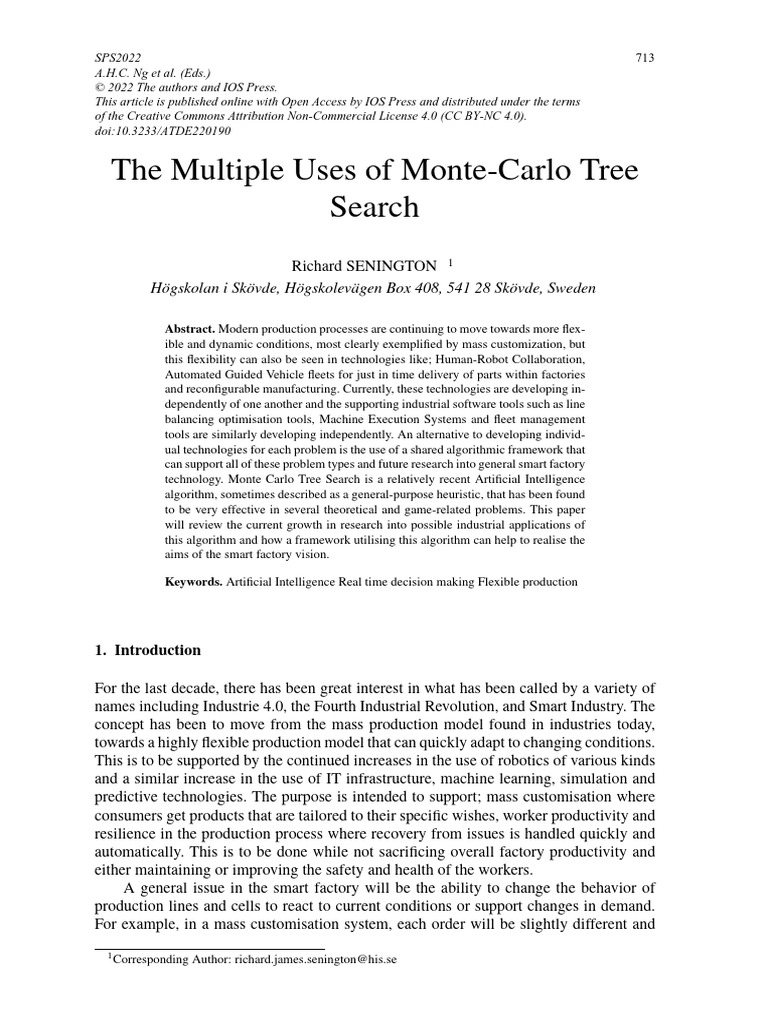 MCTS Uses | PDF