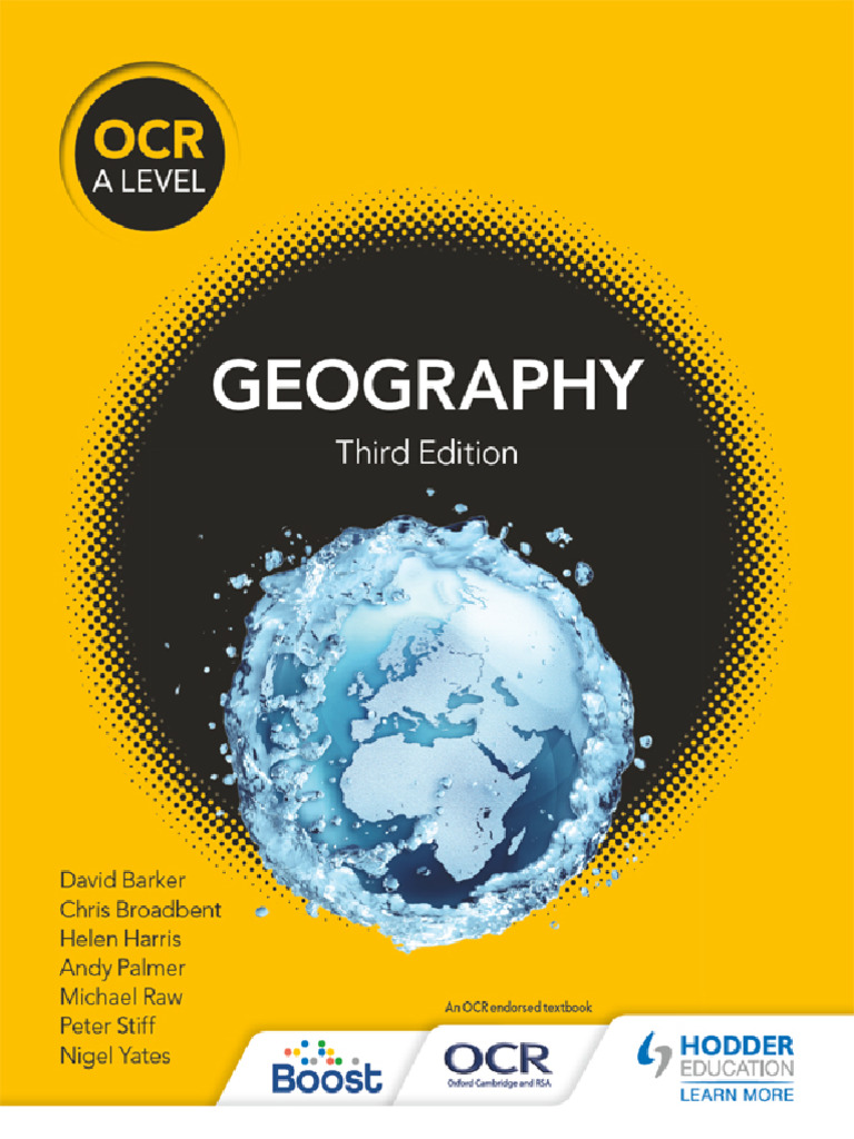 OCR A Level Geography Third Edition | PDF | Tide | Coast