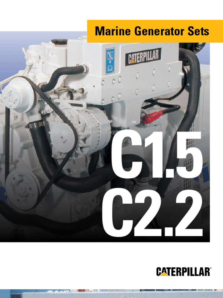 Brochure - Cat C1-5 & C2-2 Marine Gensets | PDF | Exhaust Gas | Diesel ...