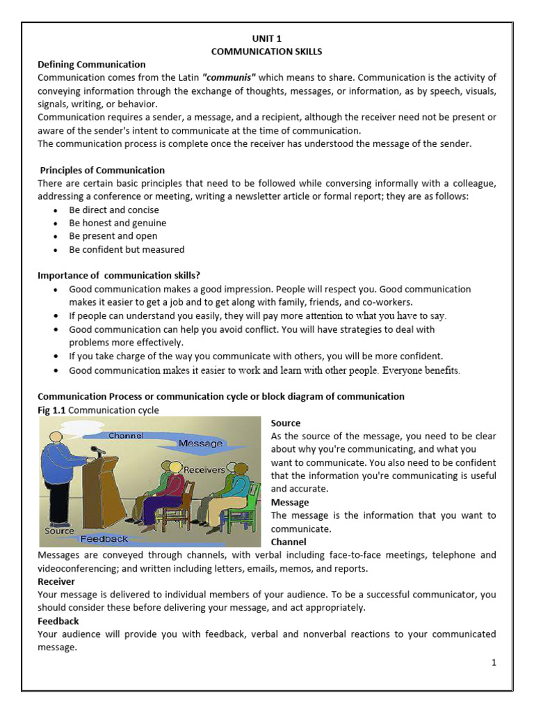 Essential Communication Skills Guide | PDF | Communication | Nonverbal ...