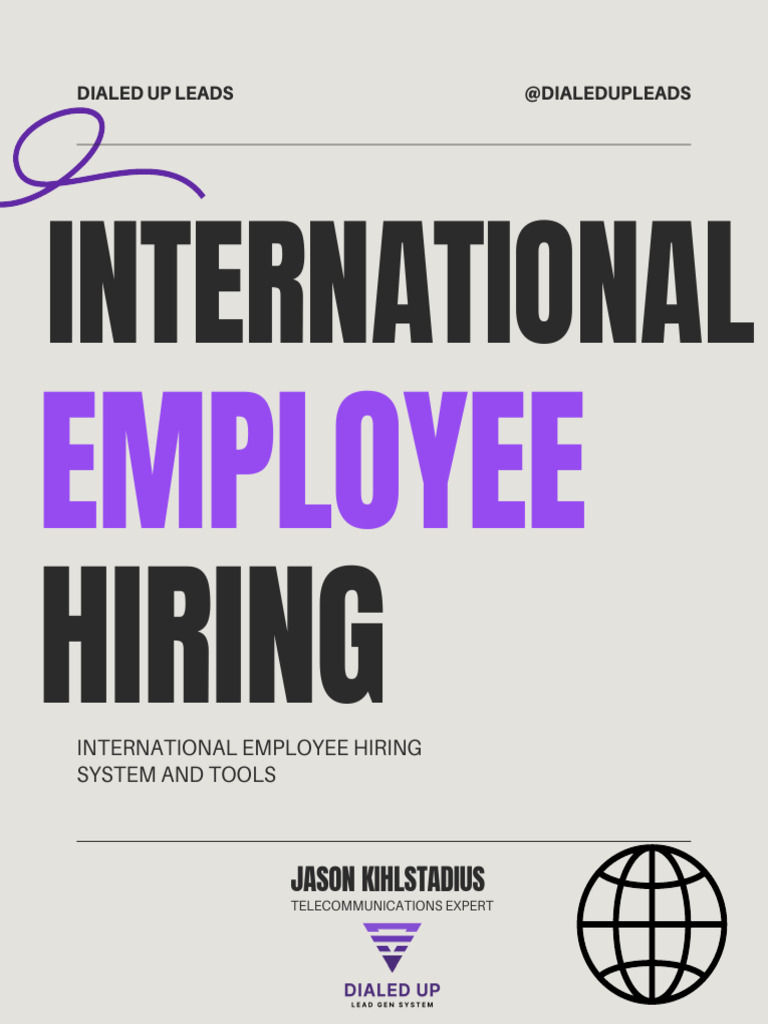 International Employee Hiring System | PDF | Employment ...