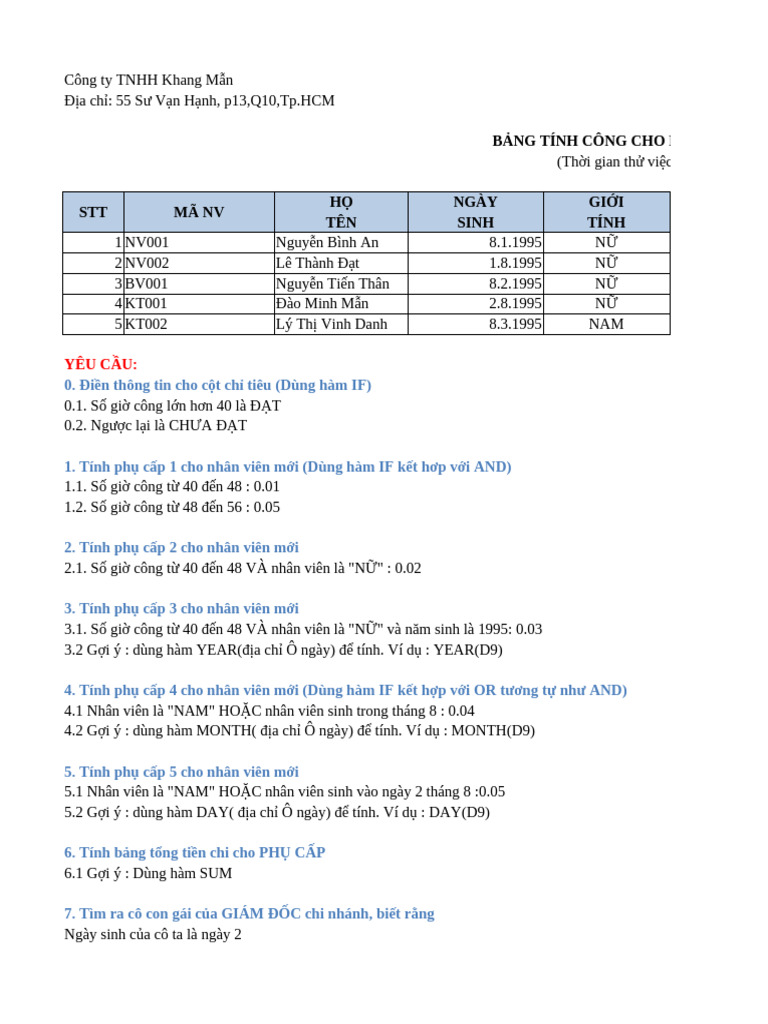 Bte3 Day Month Year | PDF