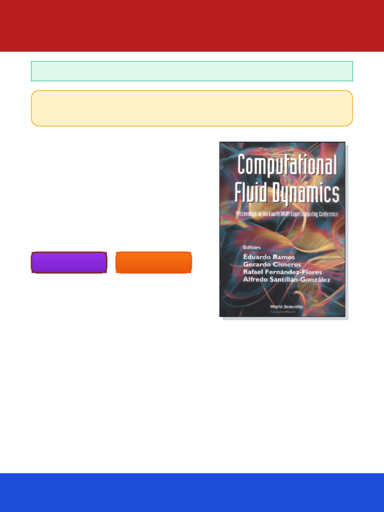 Computational Fluid Mechanics 1st Edition Eduardo Ramos ebook learning ...