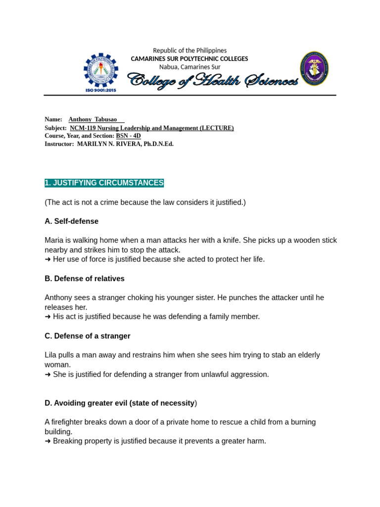 Assignment No. 2 in Funda | PDF | Crimes | Crime & Violence