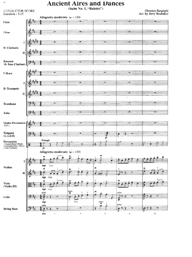 Score Respighi | PDF