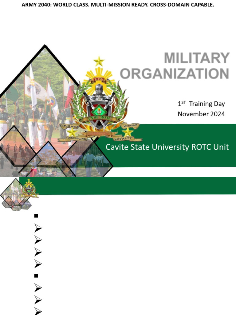 Philippine Army Structure and Functions | PDF | Division (Military ...
