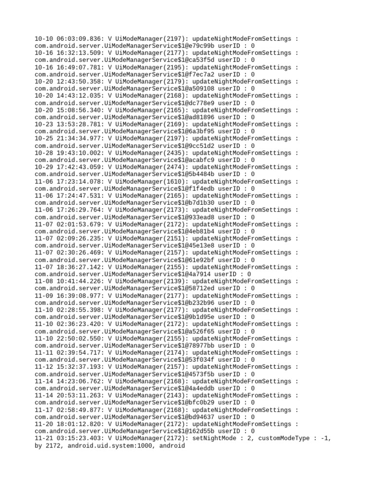 Dark Mode Log1 | PDF