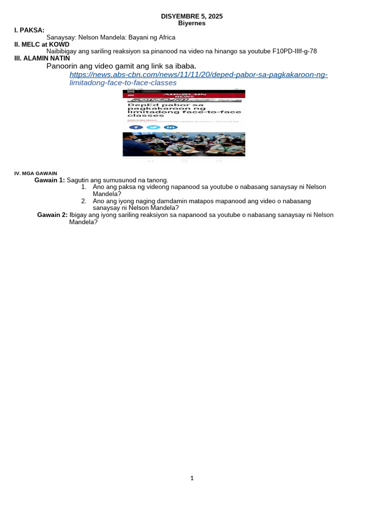 LAS-Q3 | PDF