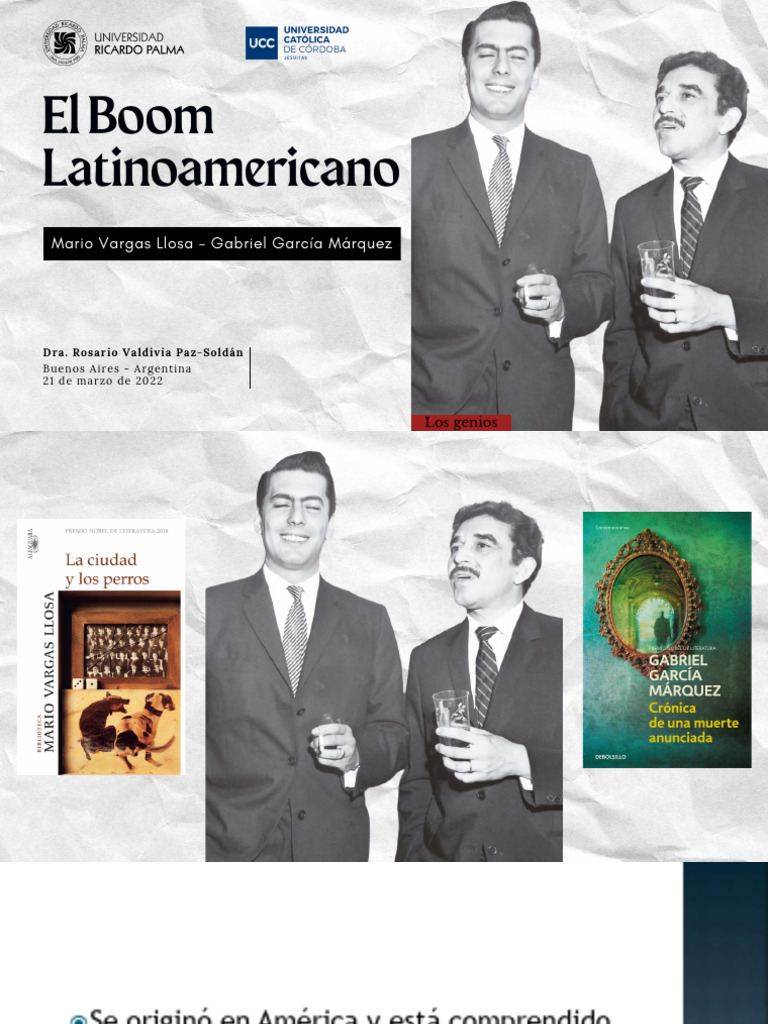 El Boom Latinoamericano y Vargas Llosa | PDF