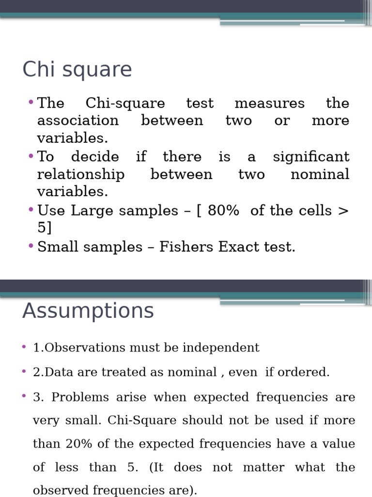 08 Chi-Square Test | PDF