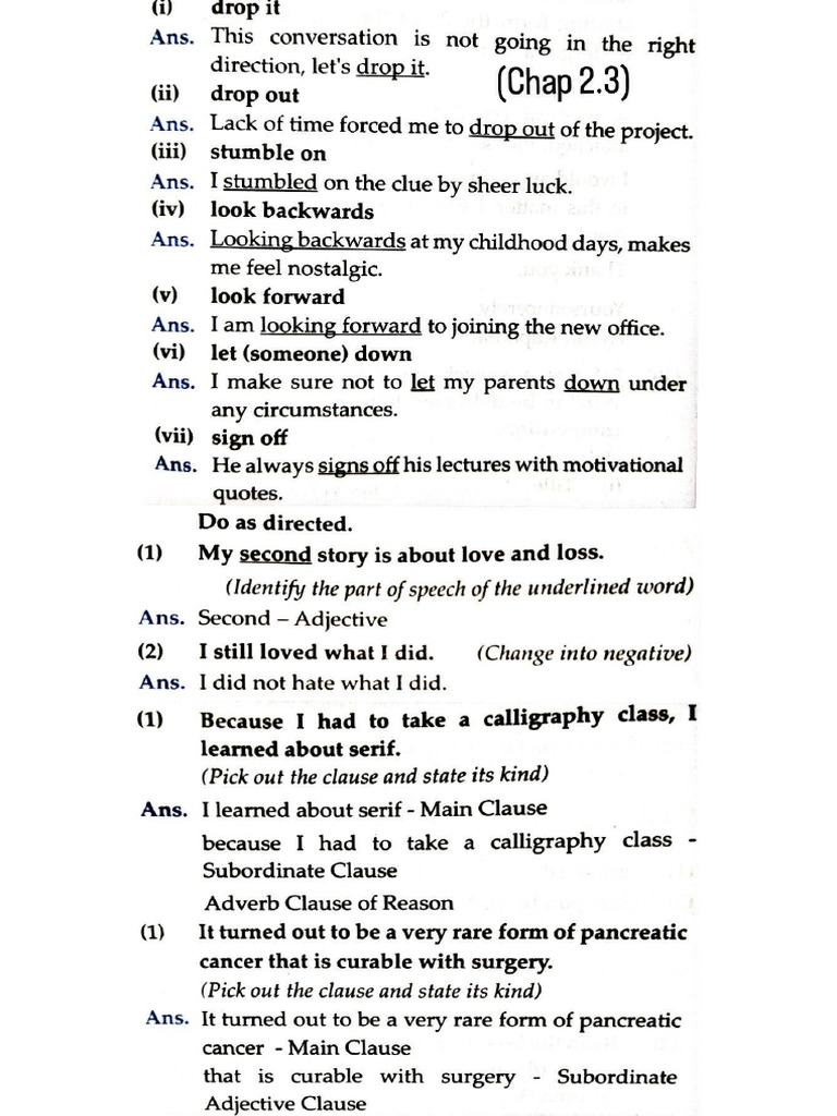 English - Language Study (Notes) | PDF