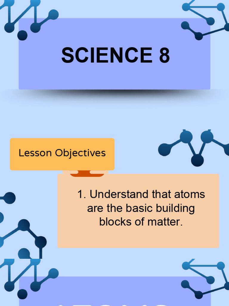 Q2 Science 8 - (7) Parts of An Atom | PDF