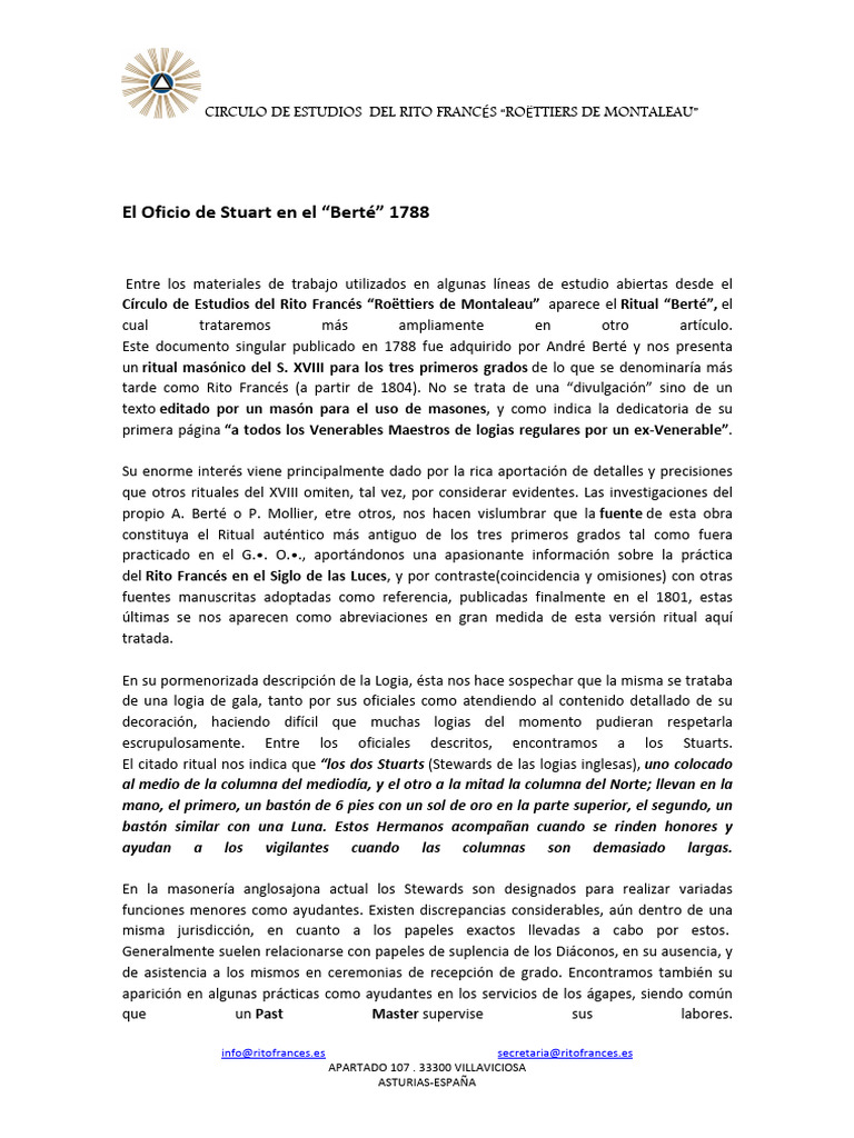 Stuart en Berte | PDF