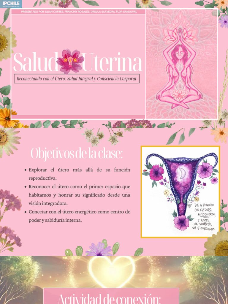Salud Integral del Útero y Conexión Femenina | PDF | Menstruación ...