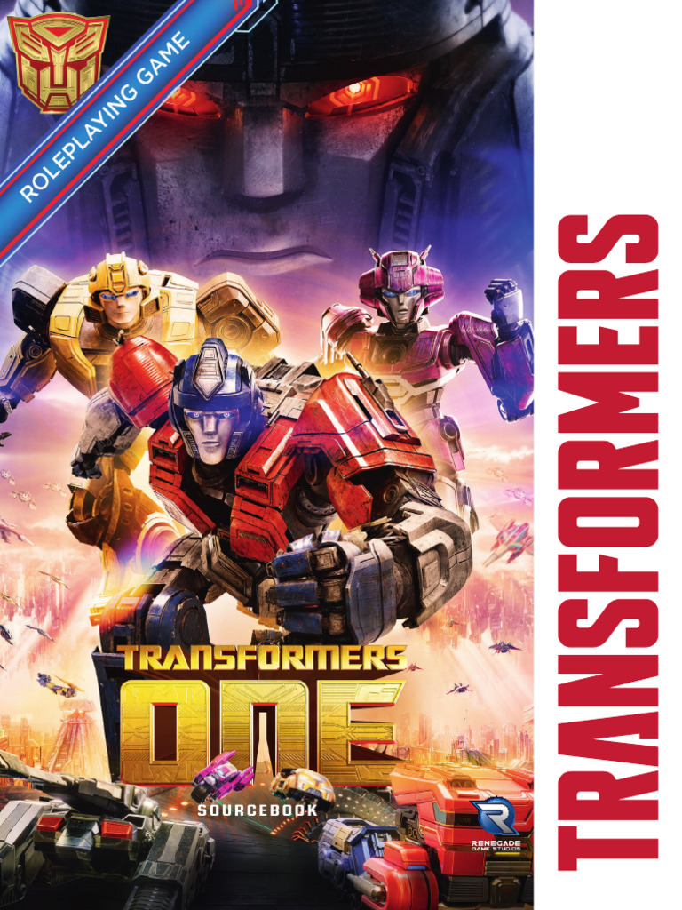 Transformers One RPG Sourcebook Guide | PDF