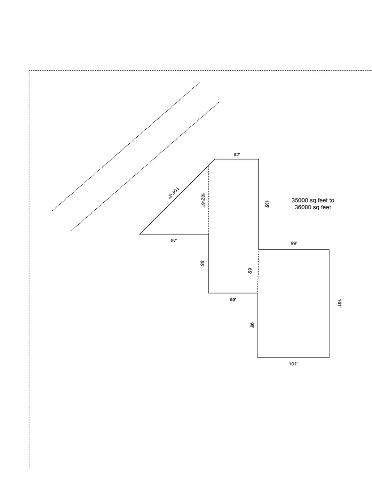 Building Dimensions and Area Details | PDF