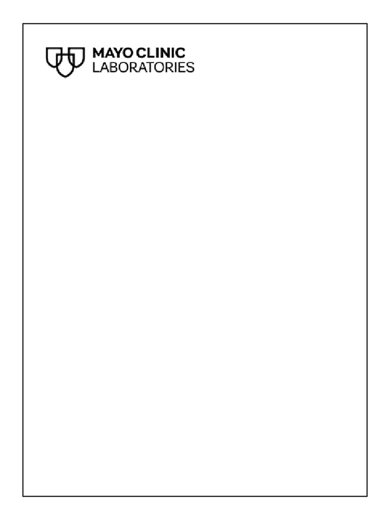Mayo Clinic Laboratories Policies 2024 | PDF | Vitamin D