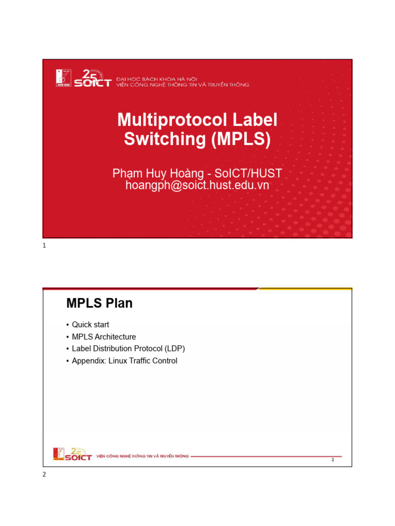 Understanding MPLS Architecture and Implementation | PDF | Networking ...