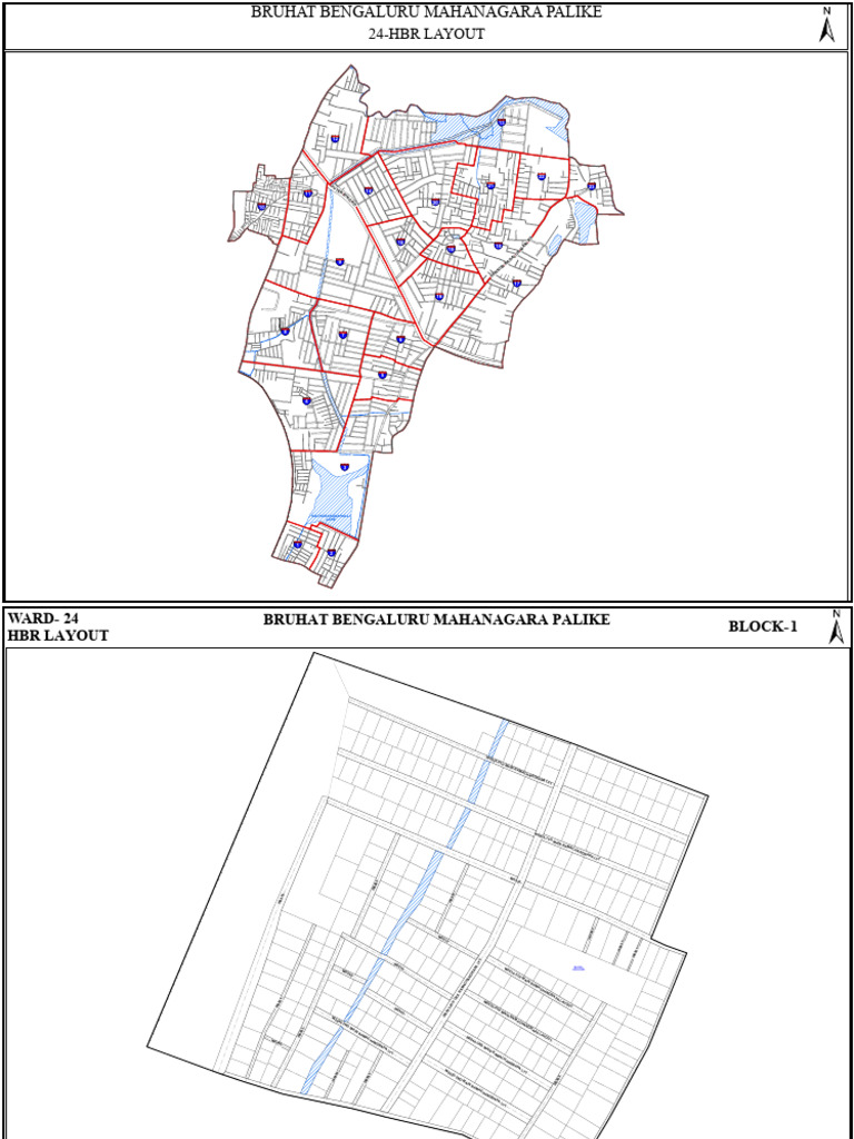 Microplan Ward 24 Block Maps | PDF