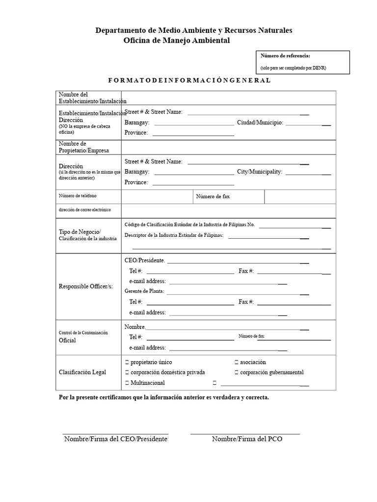 FORMULARIO SMR - En blanco.docx | PDF | Reciclaje | Residuos