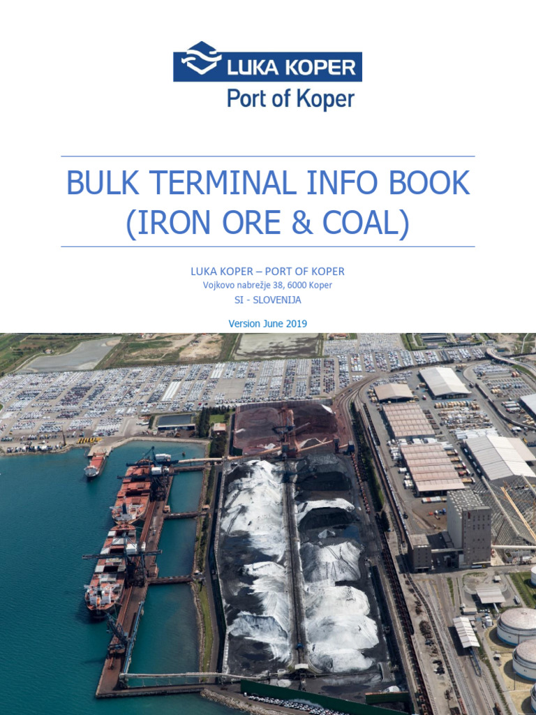 Bulk Terminal Guide: Iron Ore & Coal | PDF | Cargo | Ships