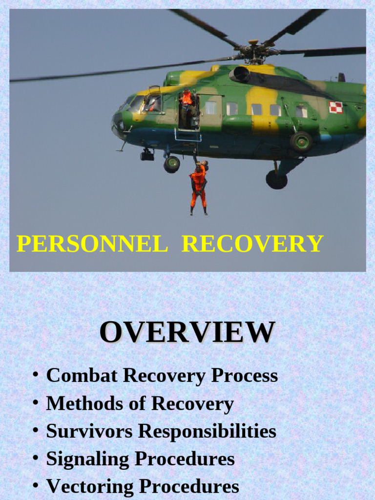 Personnel Recovery 56f | PDF | Military Aviation | Warfare