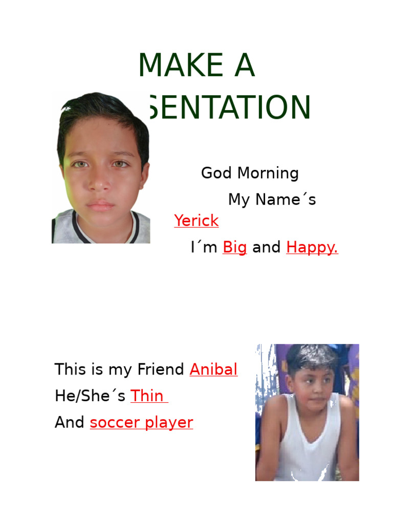 Presentation by Yerick and Anibal | PDF